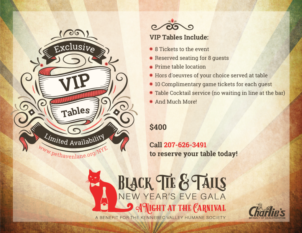 VIP Tables – KVHS